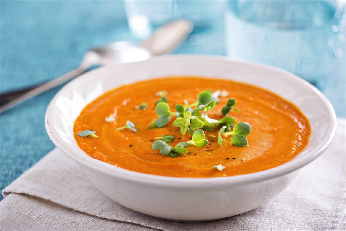 Roast Carrot and Butter Bean Soup - Your Remedy Naturopathy
